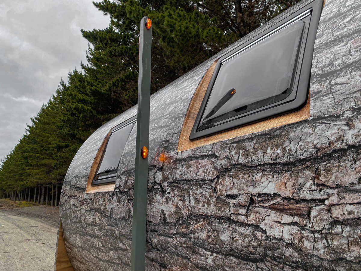 Log Camper - Signwriting.co.nz