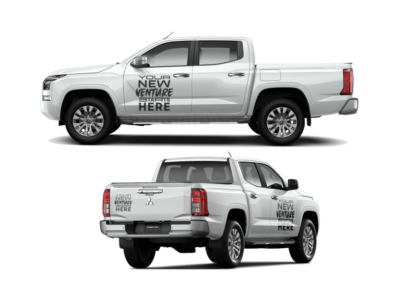 Simple Vehicle Signage - Signwriting.co.nz